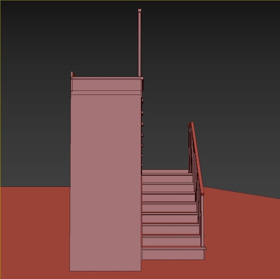 Staircase 10 3D model | CGTrader