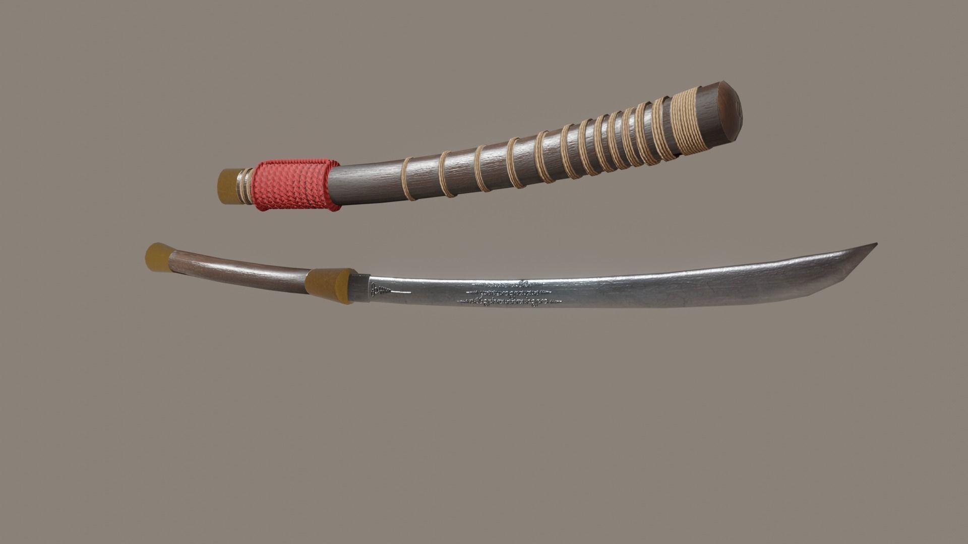 3D model THAI-weapon-Set VR / AR / low-poly | CGTrader