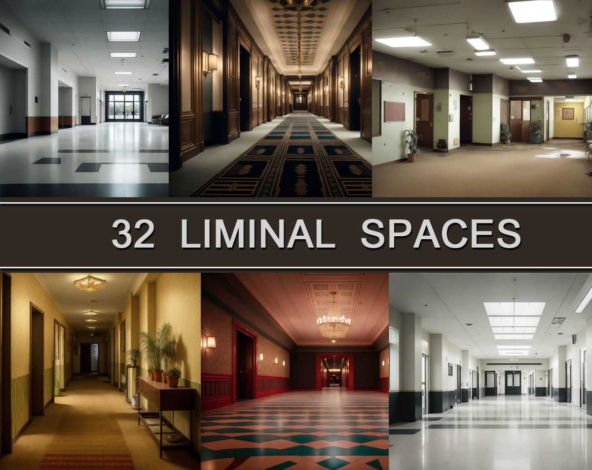 32 Liminal Spaces Backdrops Texture | CGTrader