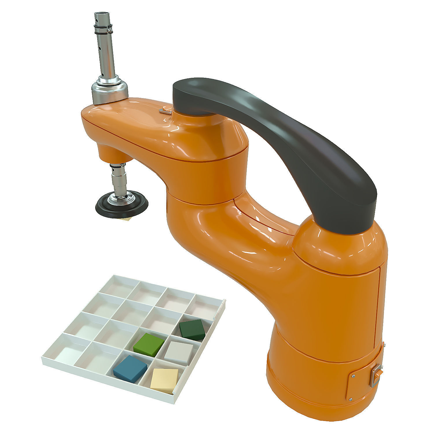 Miniature ROBOT MANIPULATOR 3D model | CGTrader
