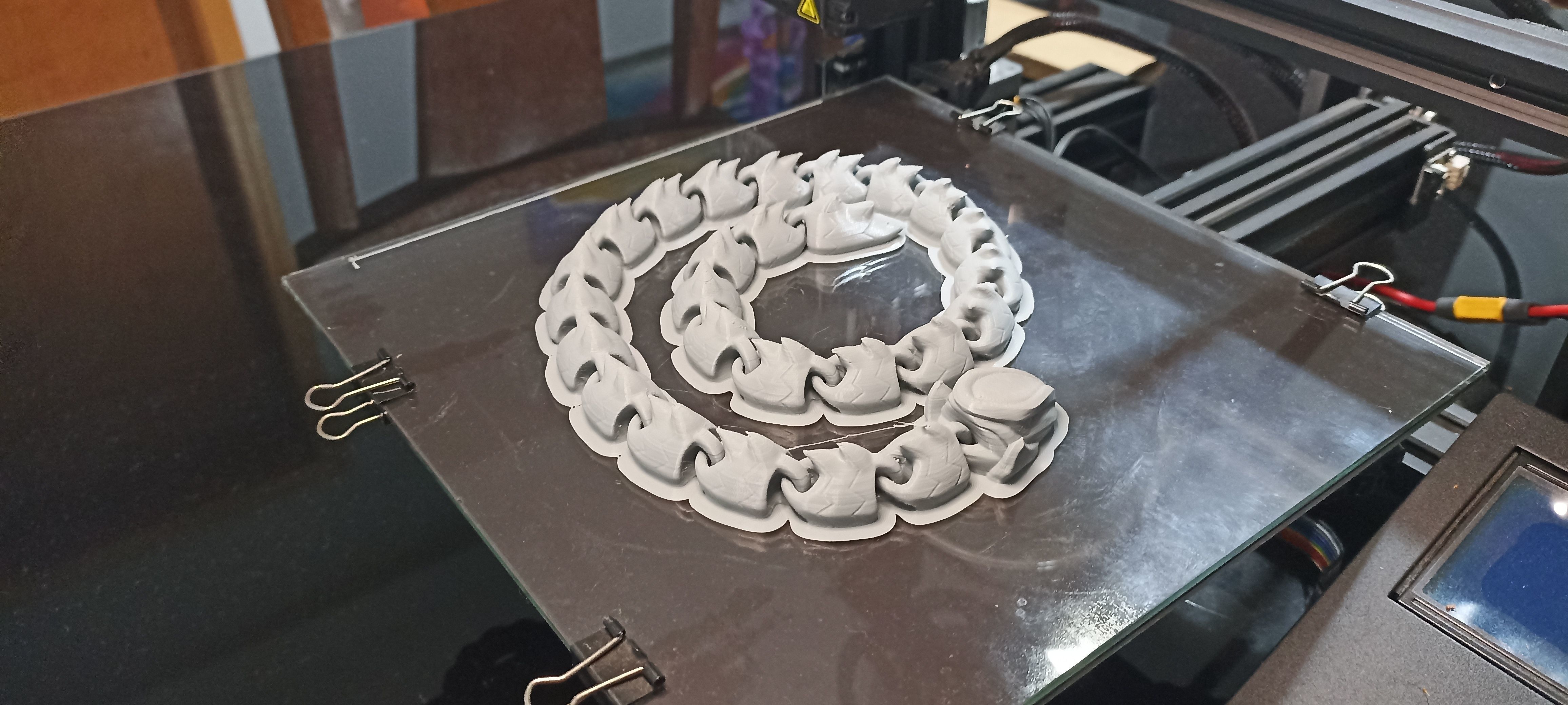 Flex Snake 3D model 3D printable | CGTrader