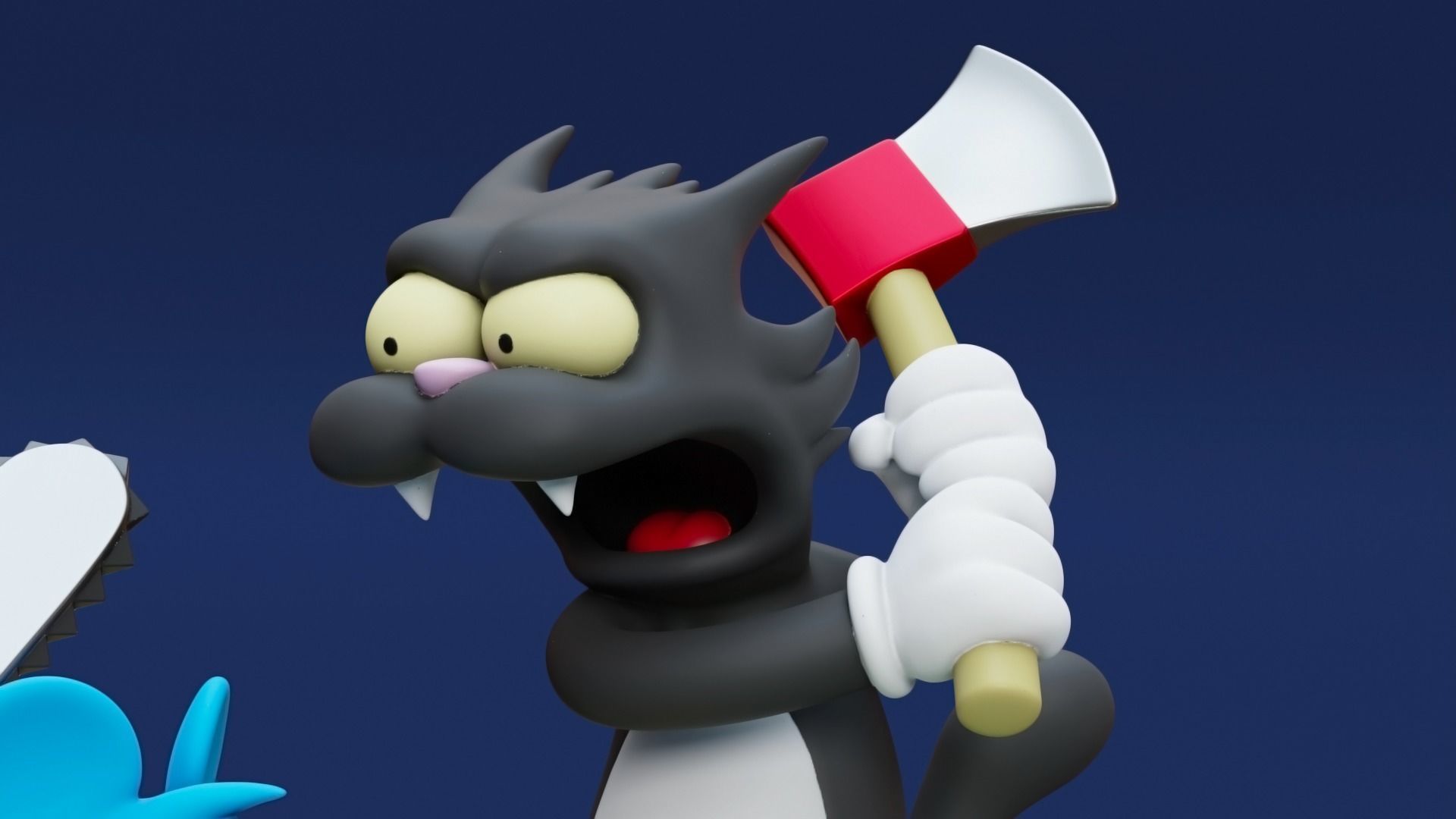 Itchy and Scratchy Printable 3D model 3D printable | CGTrader