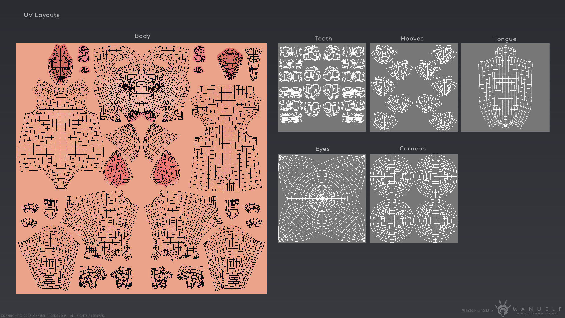 Stylized Cartoon Pig - Biped 3D model | CGTrader