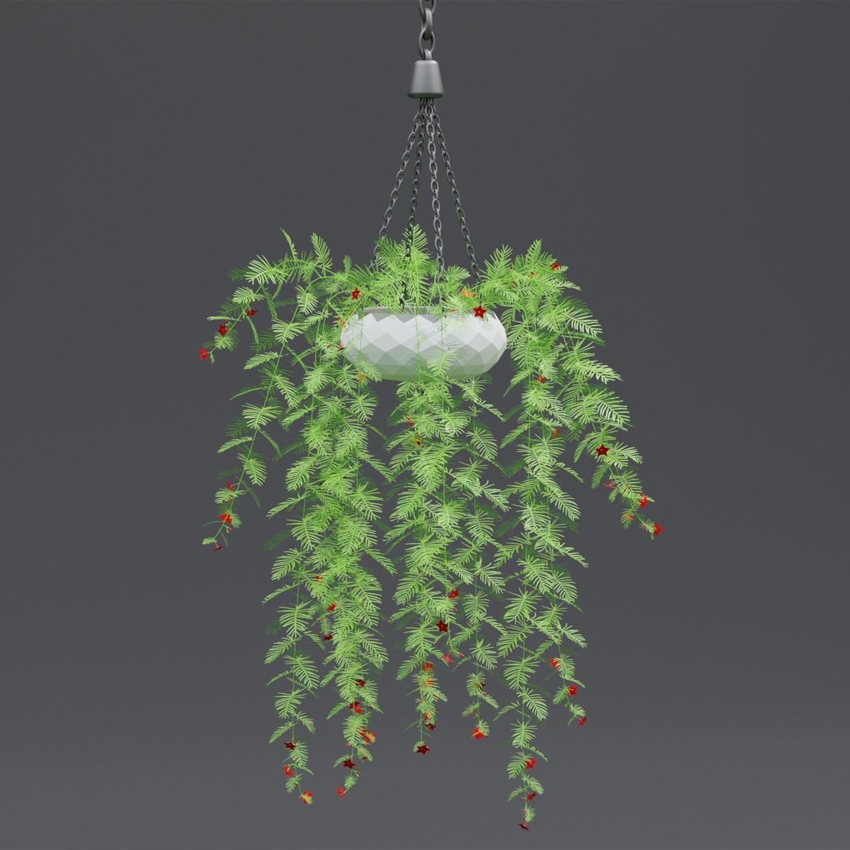 3d Hang Flower Pot 3D model | CGTrader
