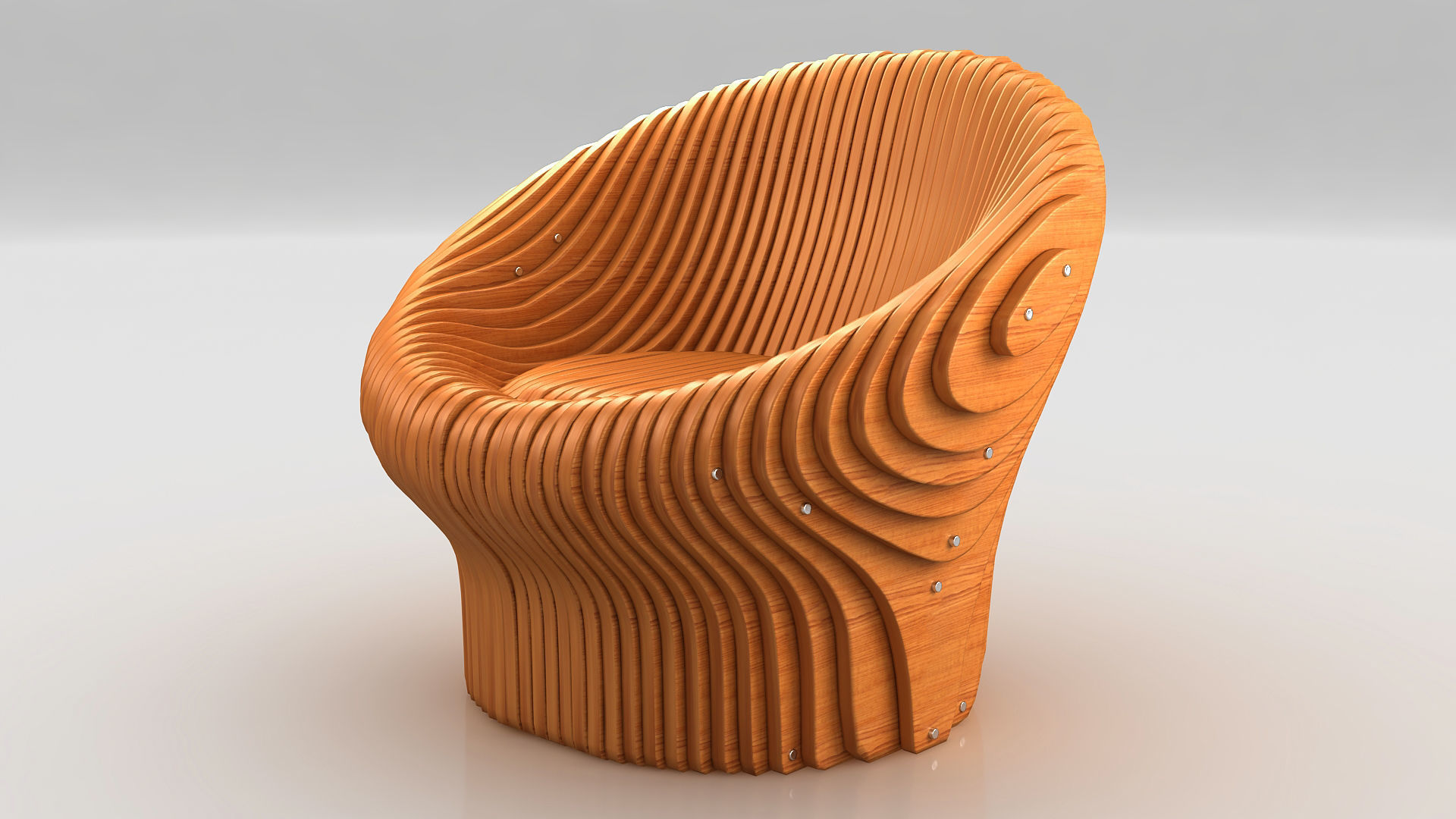 Parametric Chair 04 3D model | CGTrader