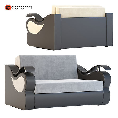 Merkuriy Sofa 3D model | CGTrader