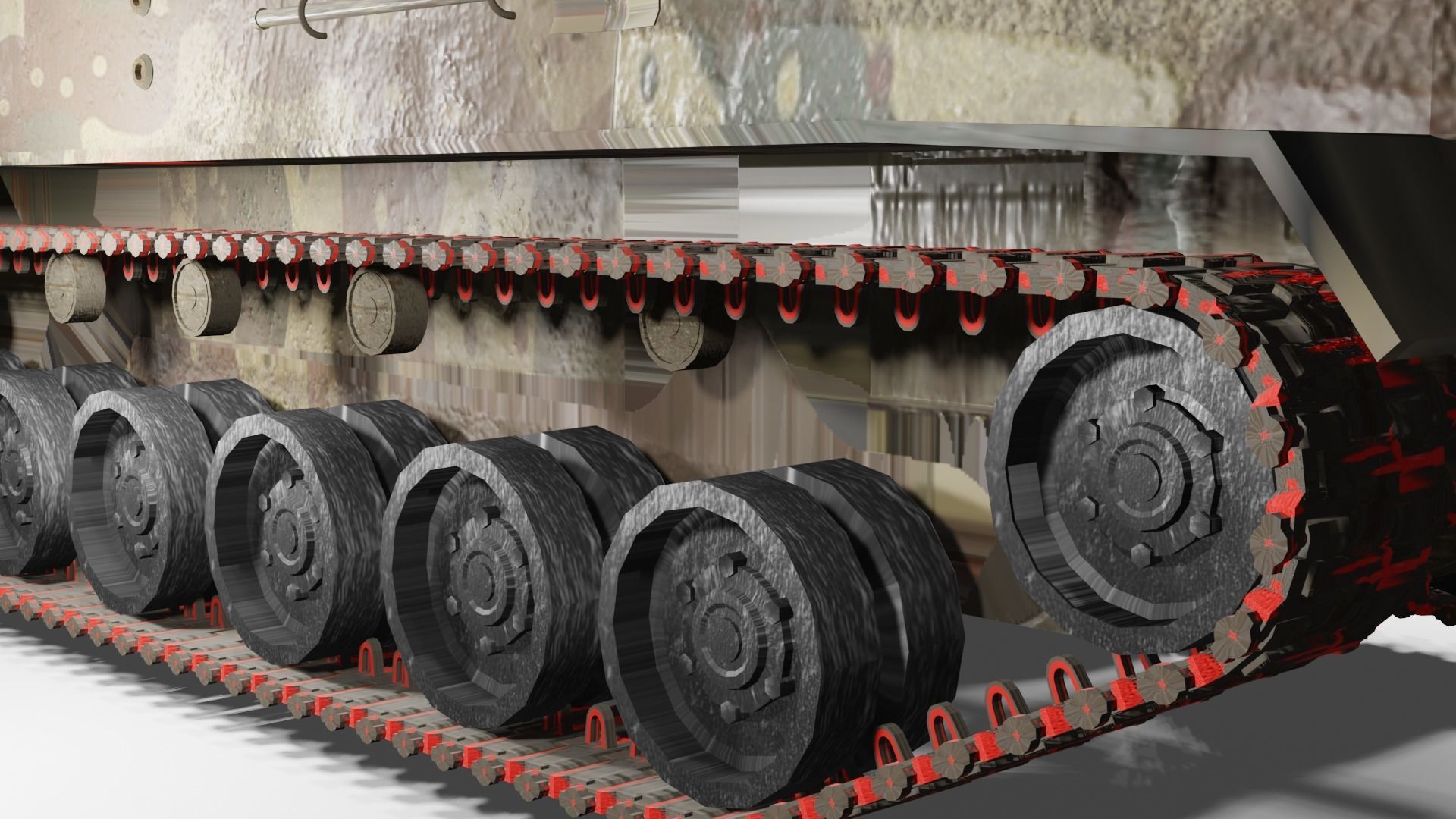 Sprut-SDM1 Tank 3D model | CGTrader