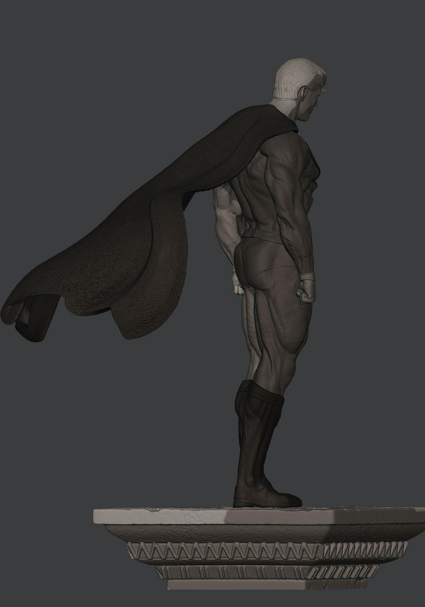 Superman Christopher Reeve 3D model 3D printable | CGTrader