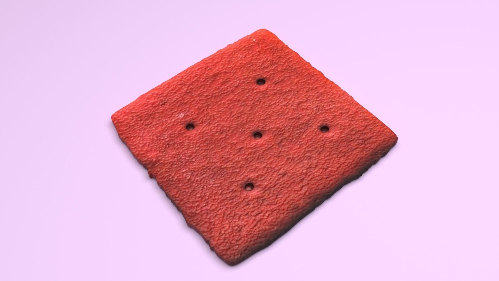 Red Cracker 3D model | CGTrader