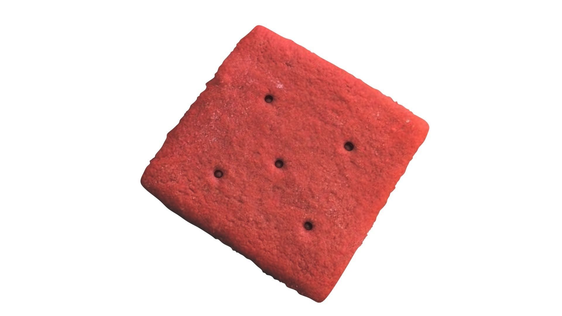 Red Cracker 3D model | CGTrader