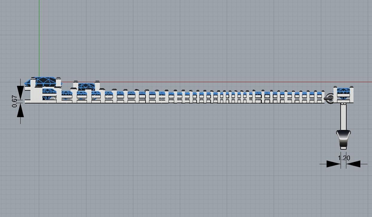 Dangling earrings 3D model 3D printable | CGTrader