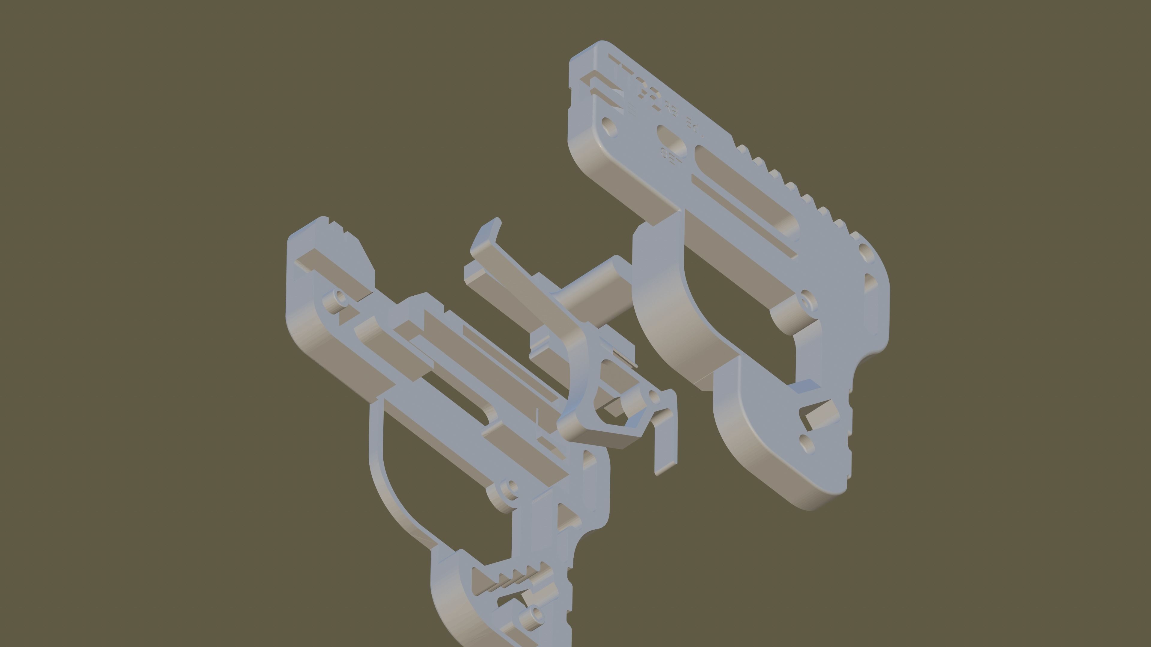 Tic Tac gun 3D model 3D printable | CGTrader