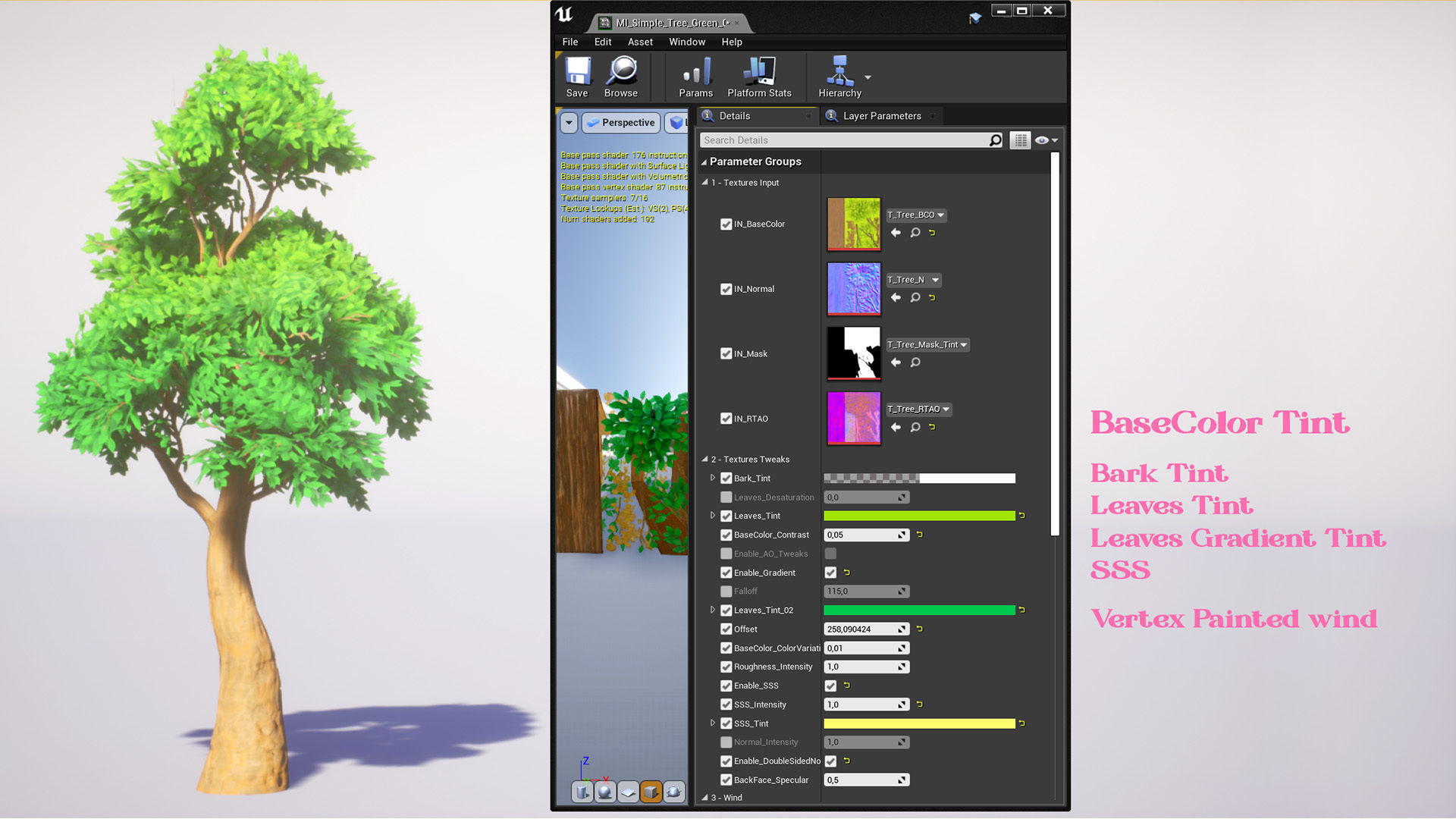 3D model Simple Trees Pack VR / AR / low-poly | CGTrader