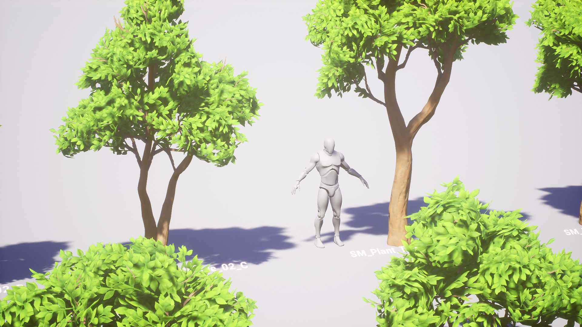 3D model Simple Trees Pack VR / AR / low-poly | CGTrader