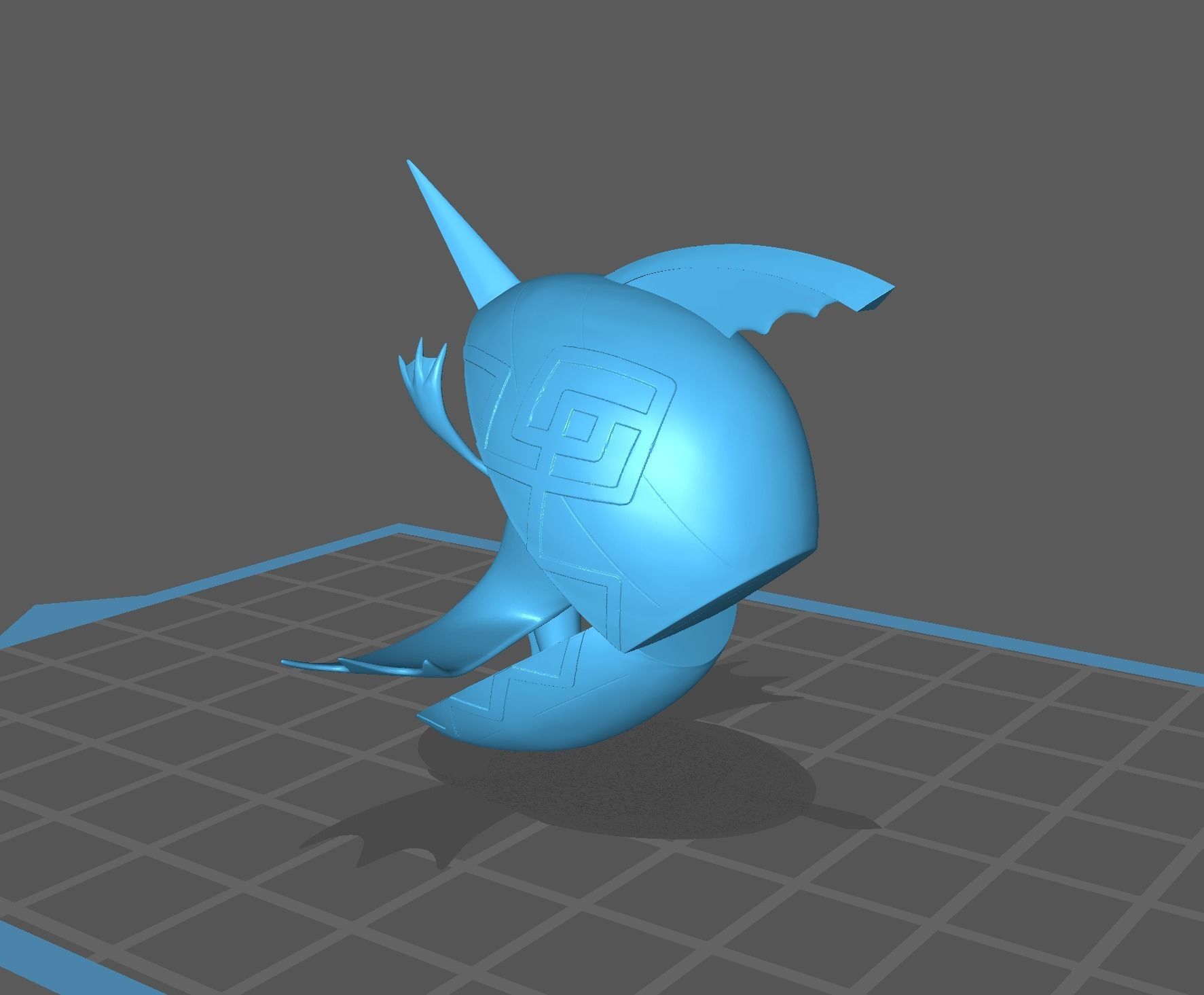 Tapu Fini pokemon 3D print model 3D model 3D printable | CGTrader