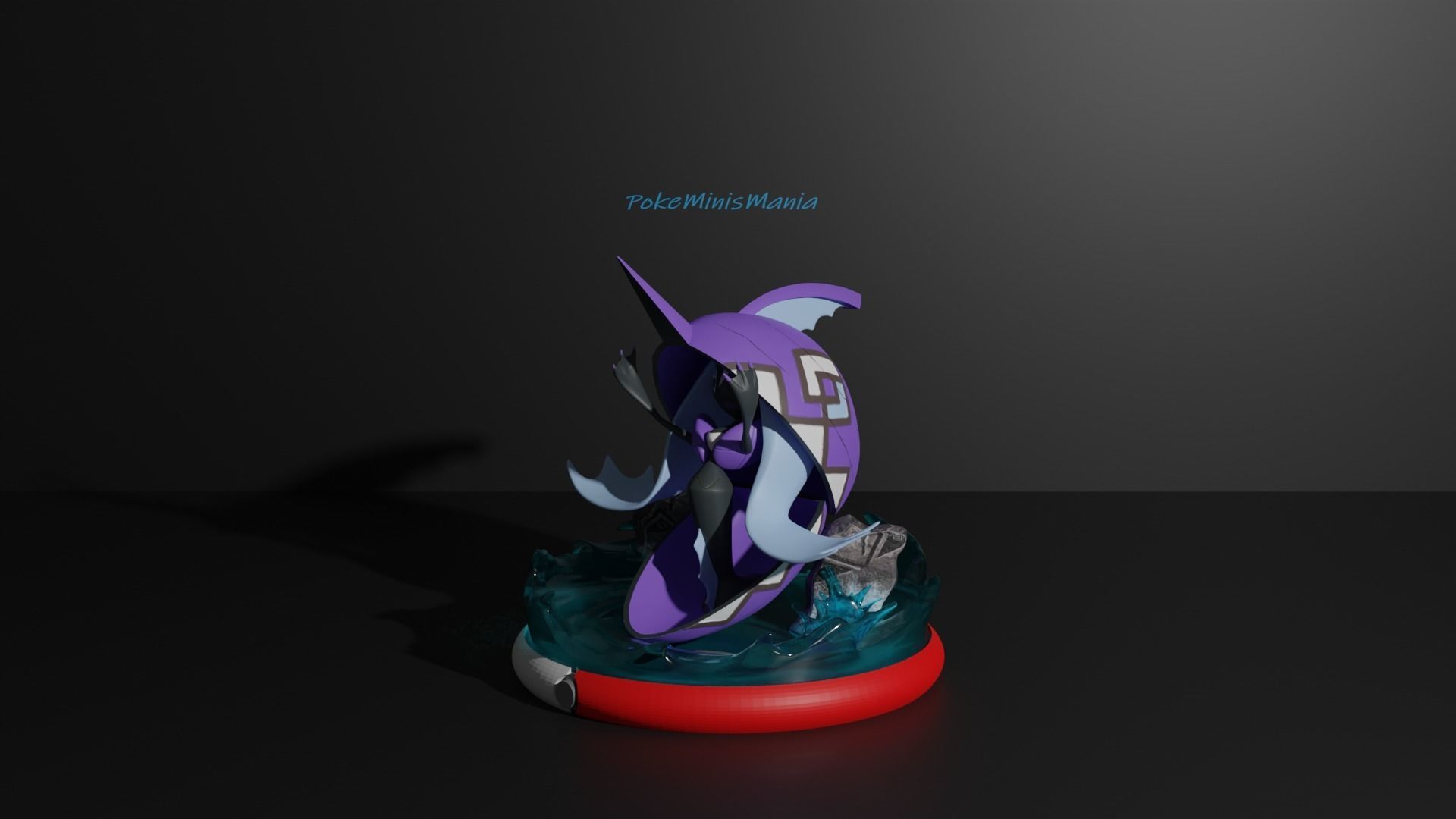 Tapu Fini pokemon 3D print model 3D model 3D printable | CGTrader