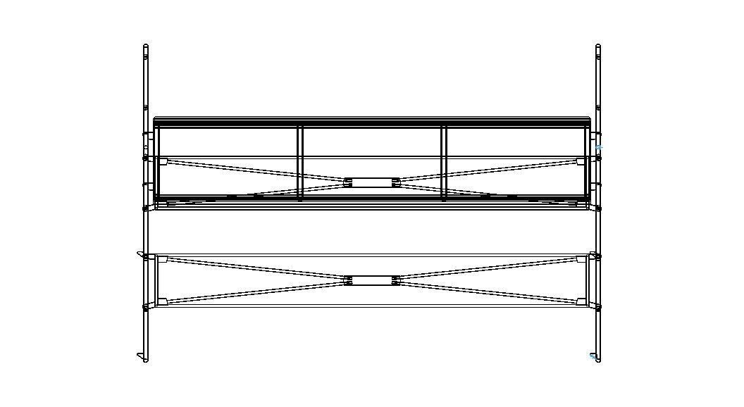 Steel Scaffolding Structure free 3D model rigged | CGTrader