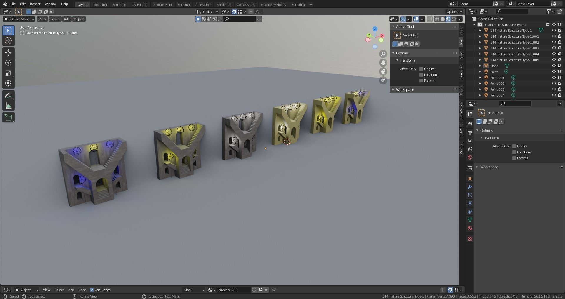 Miniature 3D Printing Structure Type-1 3D model | CGTrader