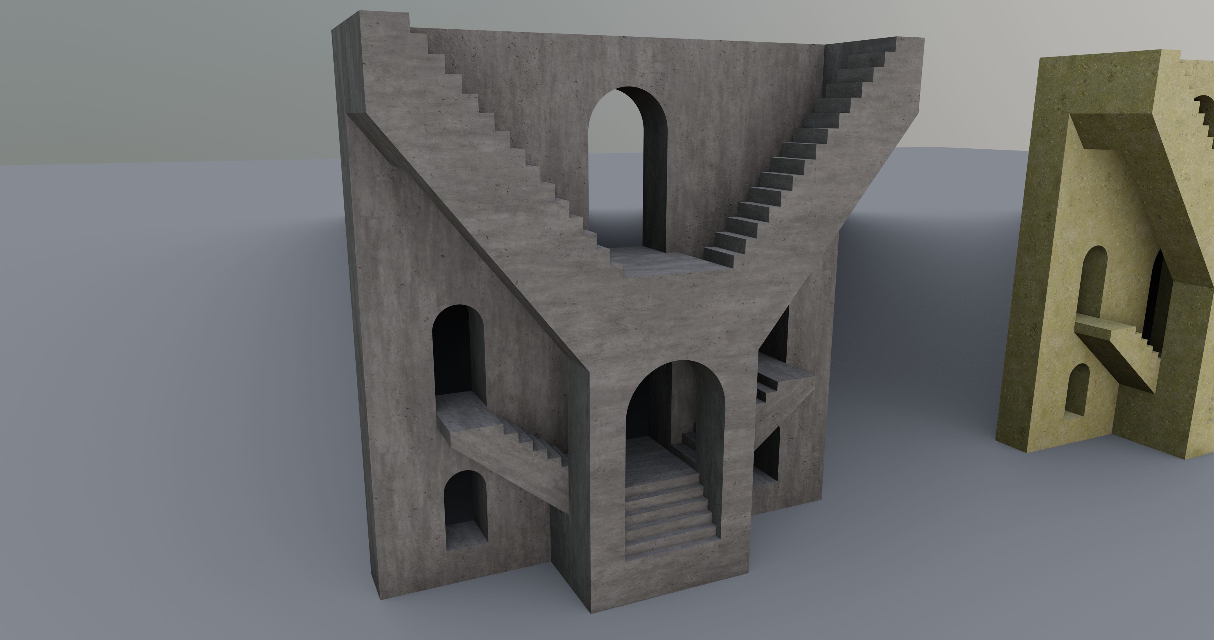 Miniature 3D Printing Structure Type-1 3D model | CGTrader