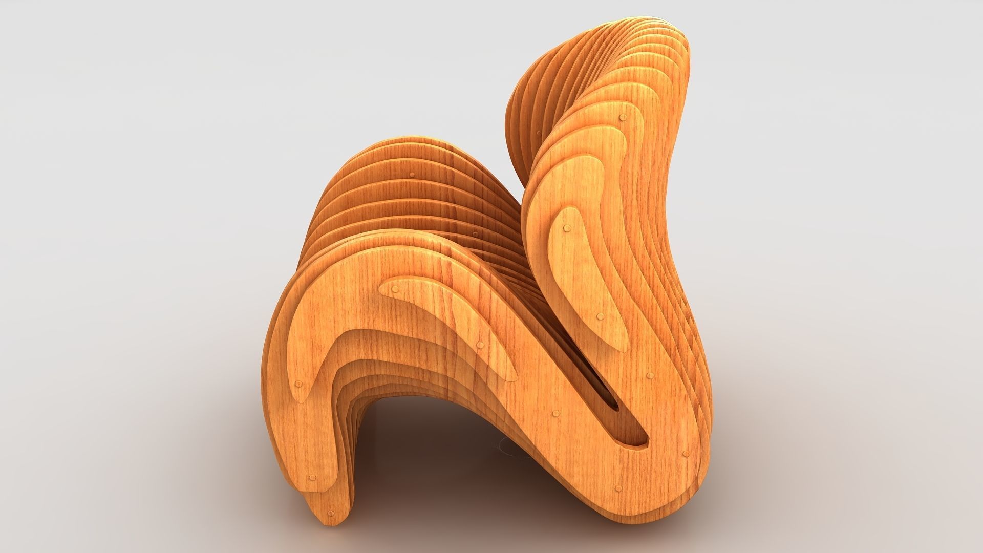 Parametric Chair 05 3D model | CGTrader