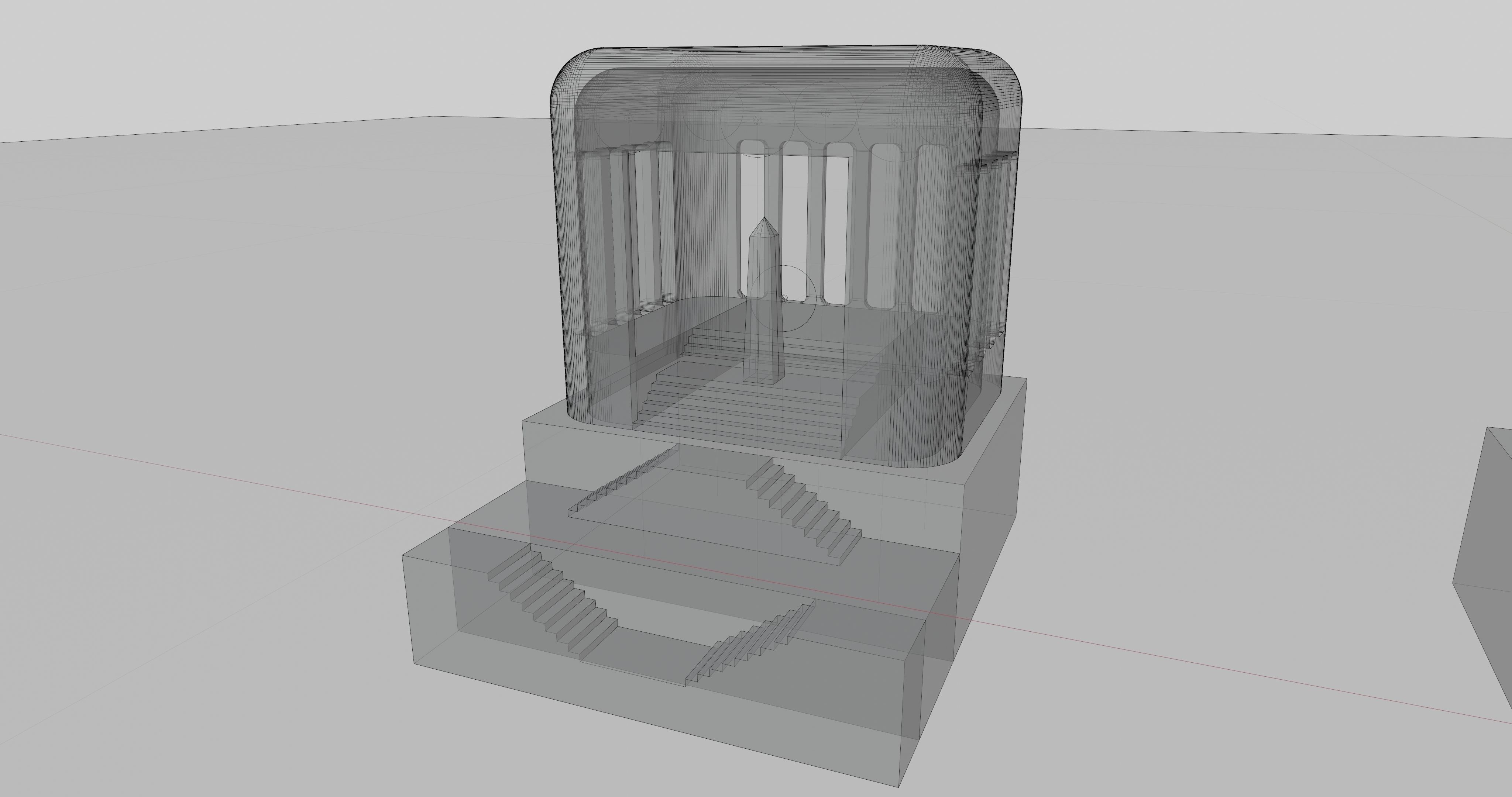 Miniature 3D Printing Structure Type-7 3D model | CGTrader