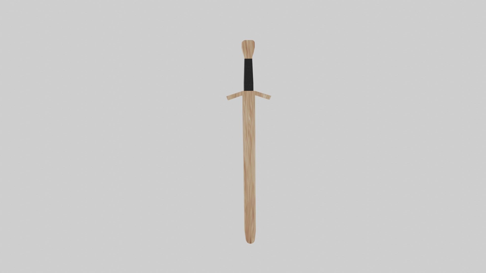 3D model Wooden Training Swords With 3 Textures VR / AR / low-poly ...