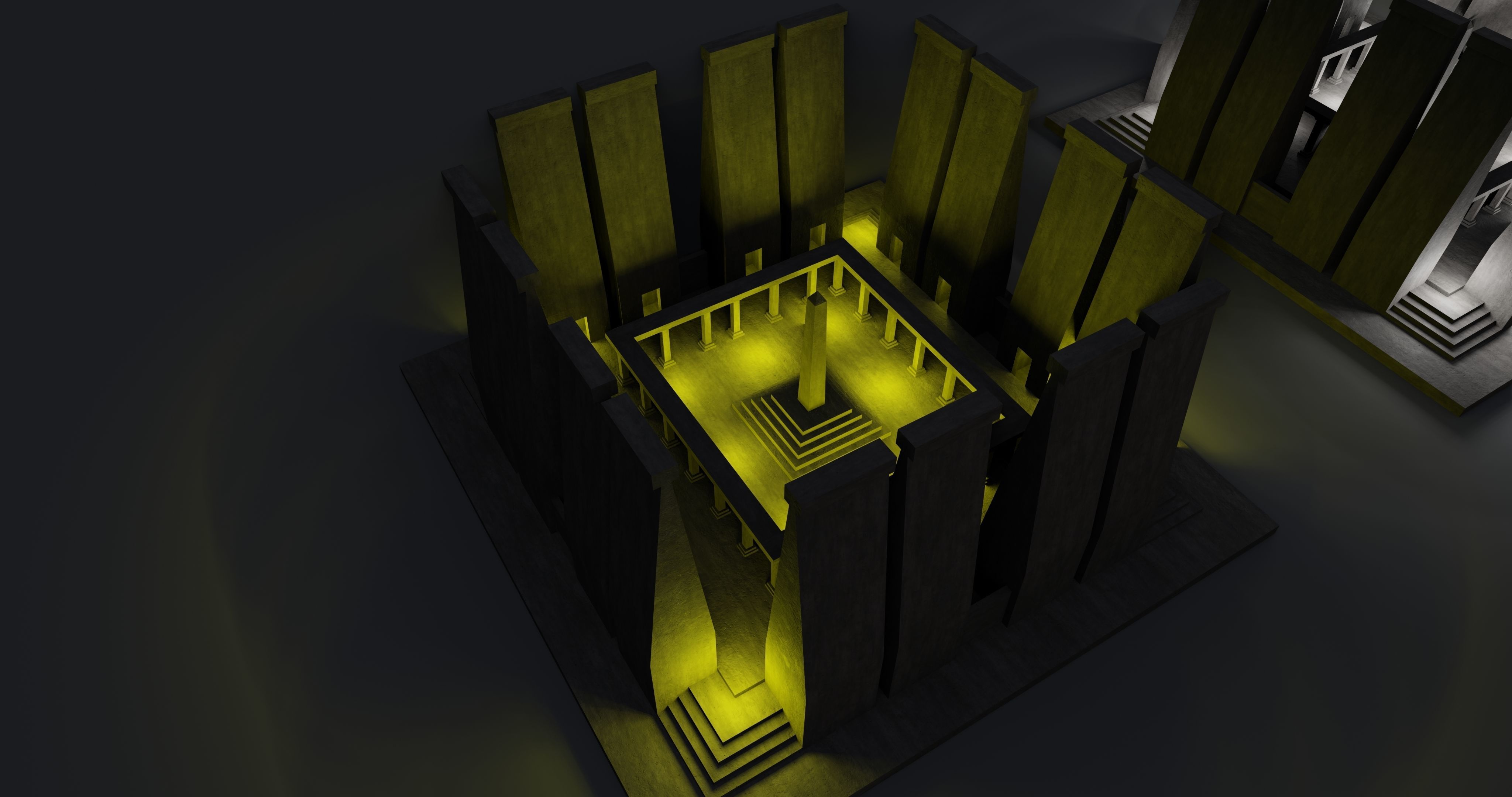 Miniature 3D Printing Structure Type-11 3D model | CGTrader