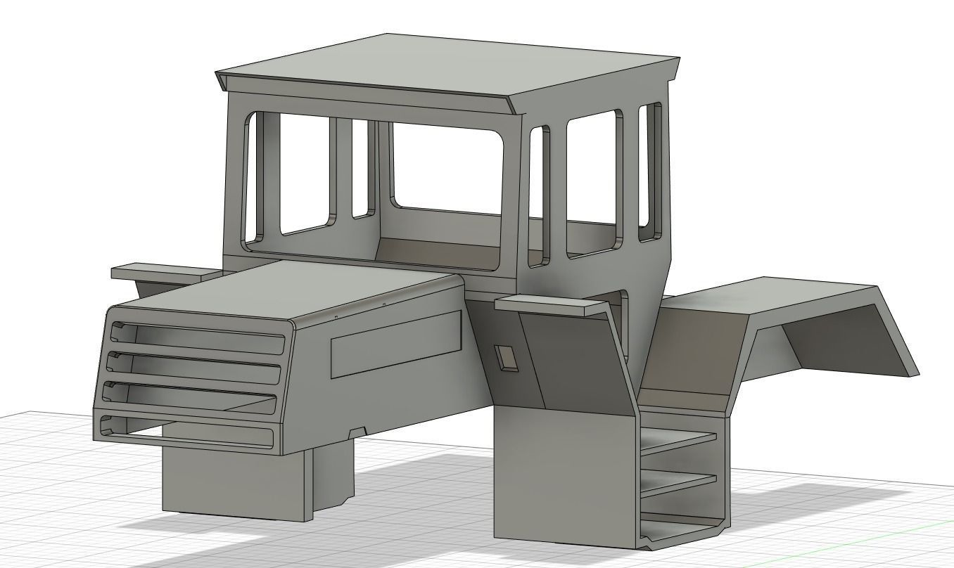 MB Trac 1500 3D Modell 1-10 3D model 3D printable | CGTrader