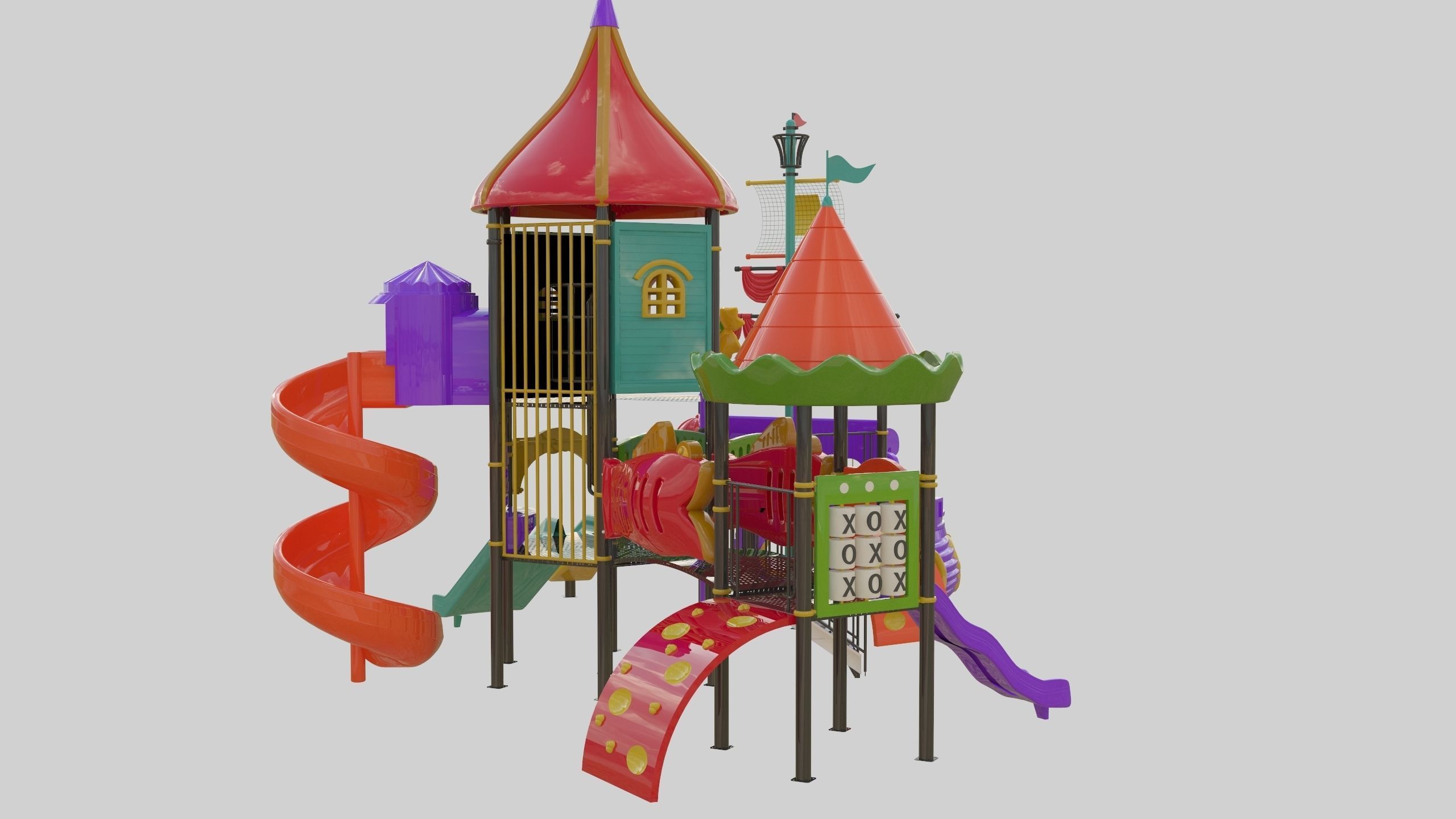 3D Ship Themed Playground Model - 06 3D model | CGTrader