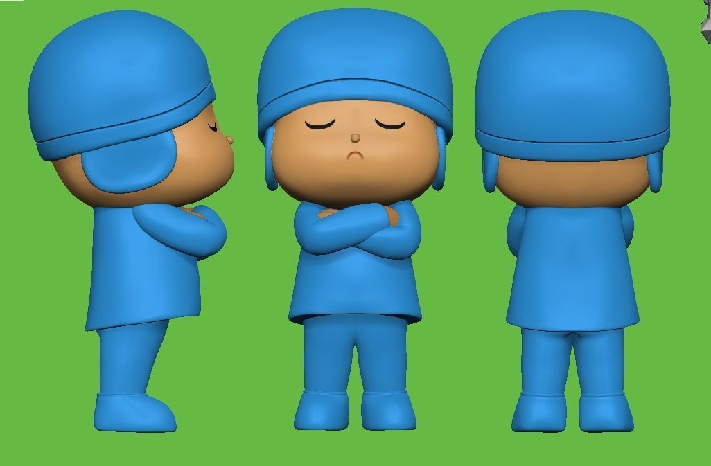 POCOYO 3D model 3D printable | CGTrader