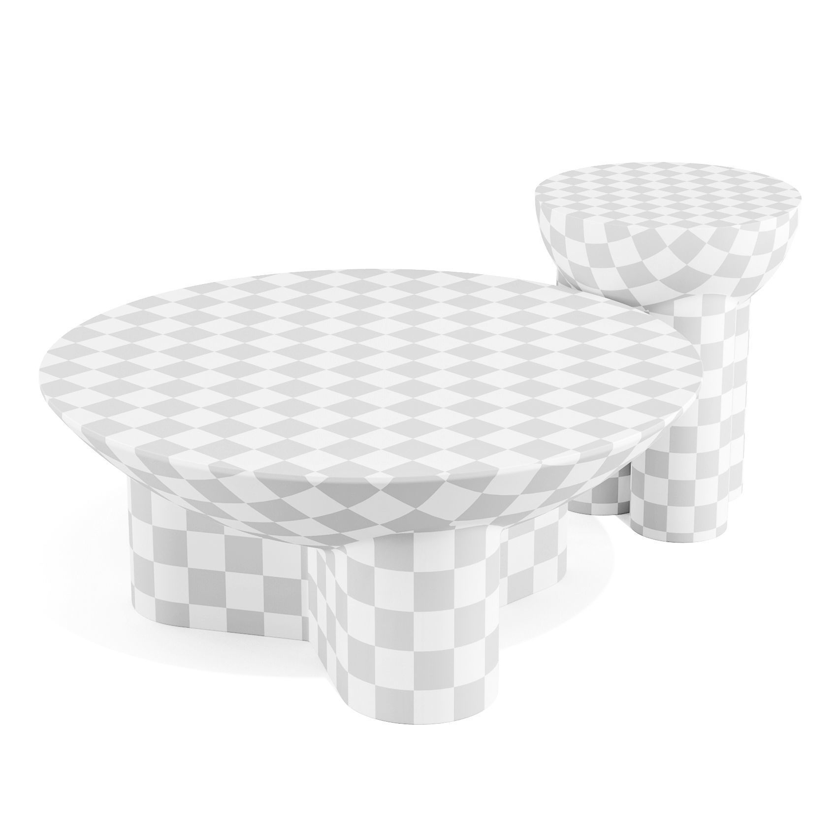 Lulu and Georgia Lagos - Coffee and Side Table 3D model | CGTrader