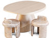 Collection Particuliere YAB Table and Kafa Stool - Dining Set 3D model ...