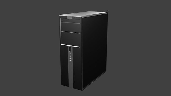 Desktop Computer 3D model | CGTrader