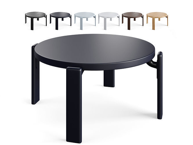 Rey coffee table by HAY 3D model | CGTrader