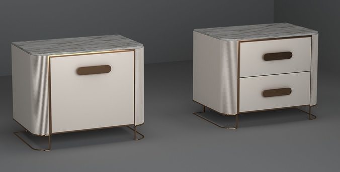Capital Collection Bedside Table pa 3D model 3D model | CGTrader