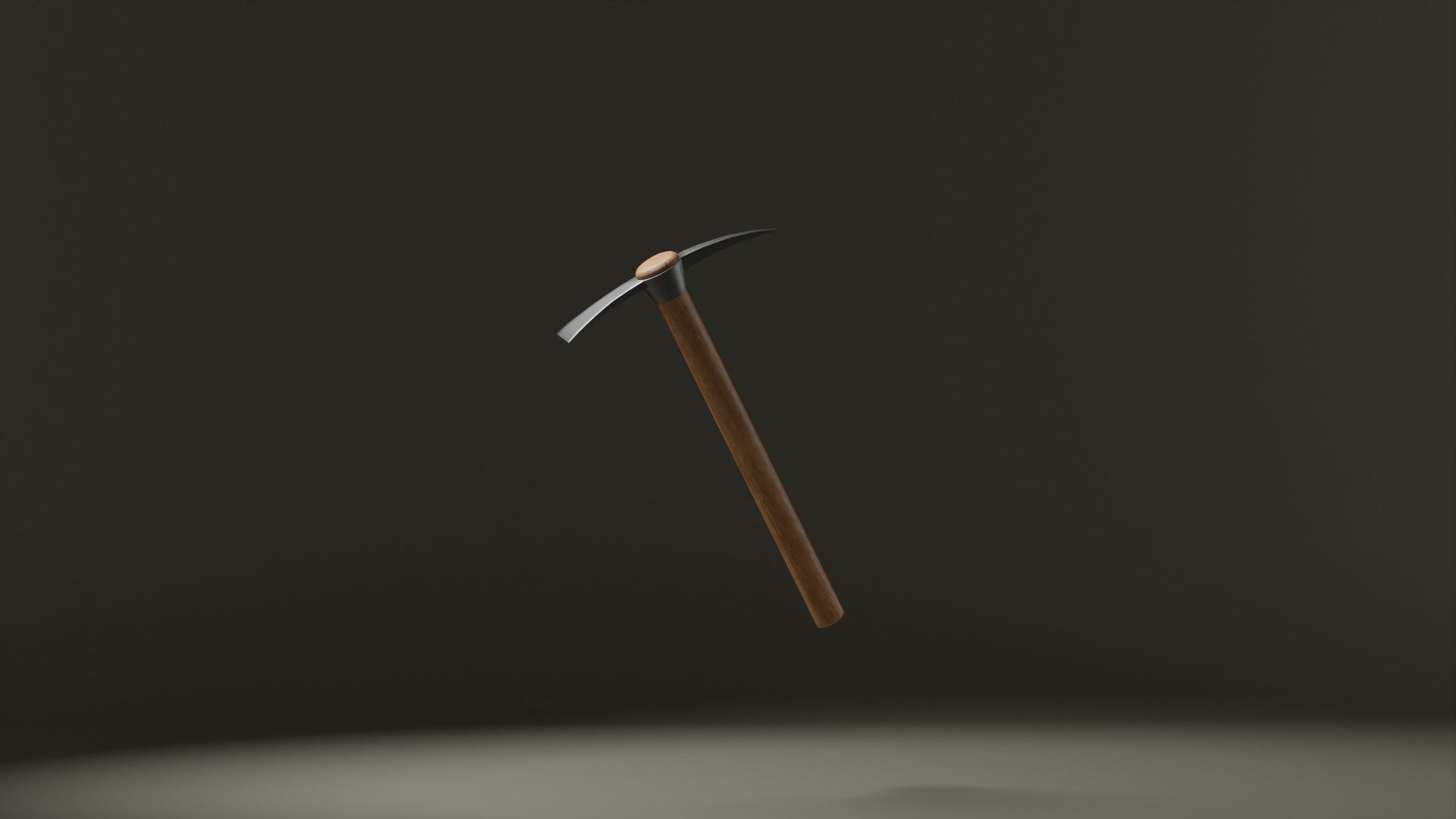 Low Poly Pickaxe free 3D model | CGTrader