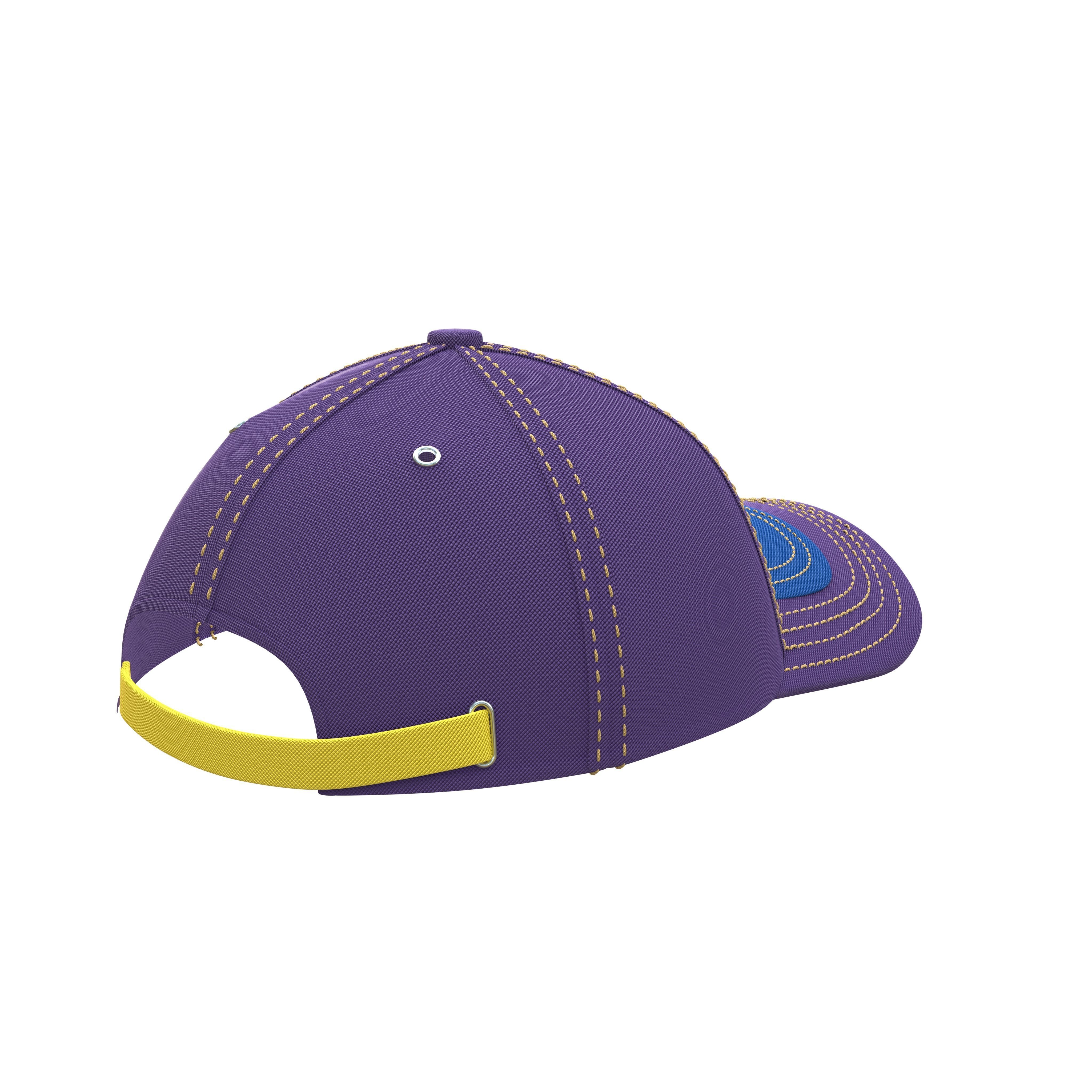 Cap hat sport cap DJ cap 3D model | CGTrader