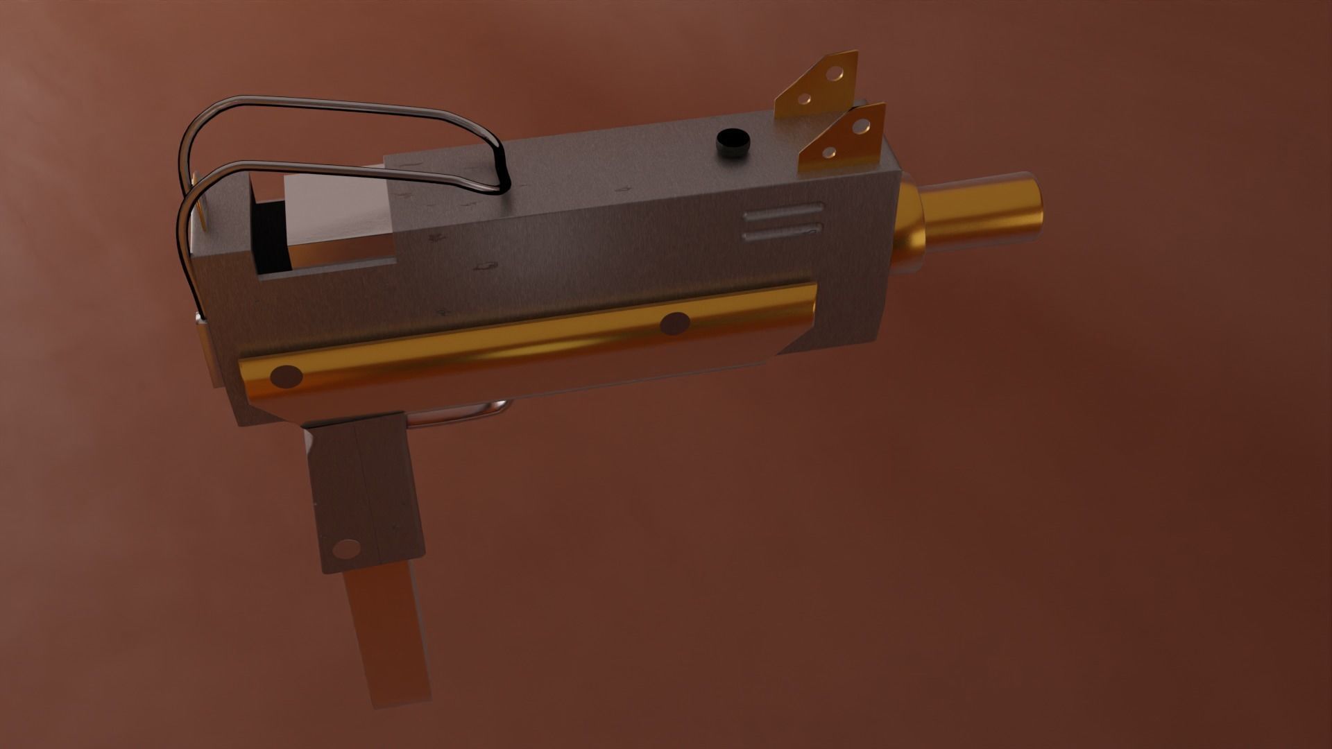 Uzi stylized 3D model | CGTrader