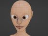 Yara Cartoon Woman free VR / AR / low-poly 3D model rigged | CGTrader