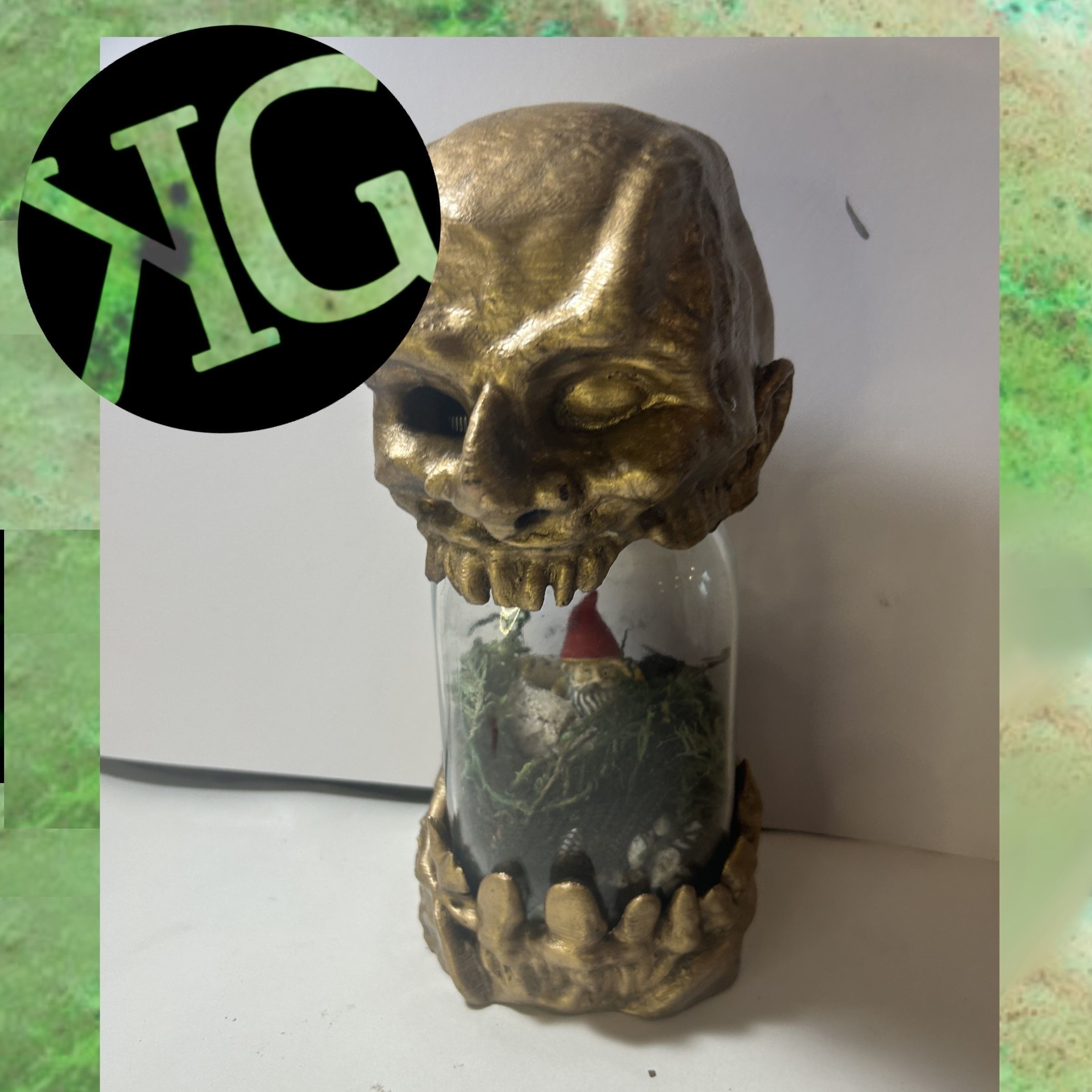 STL - KG Customs AND Creations Zombie Terrarium - 3D print 3D model ...