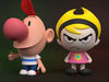 BILLY and MANDY 3D model 3D printable | CGTrader