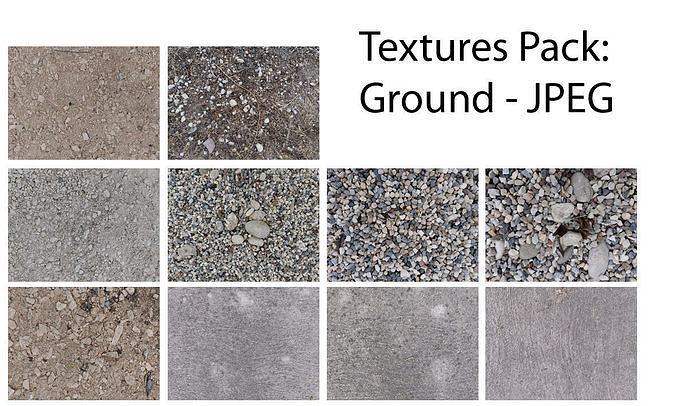 Ground Textures Pack 2 Texture | CGTrader