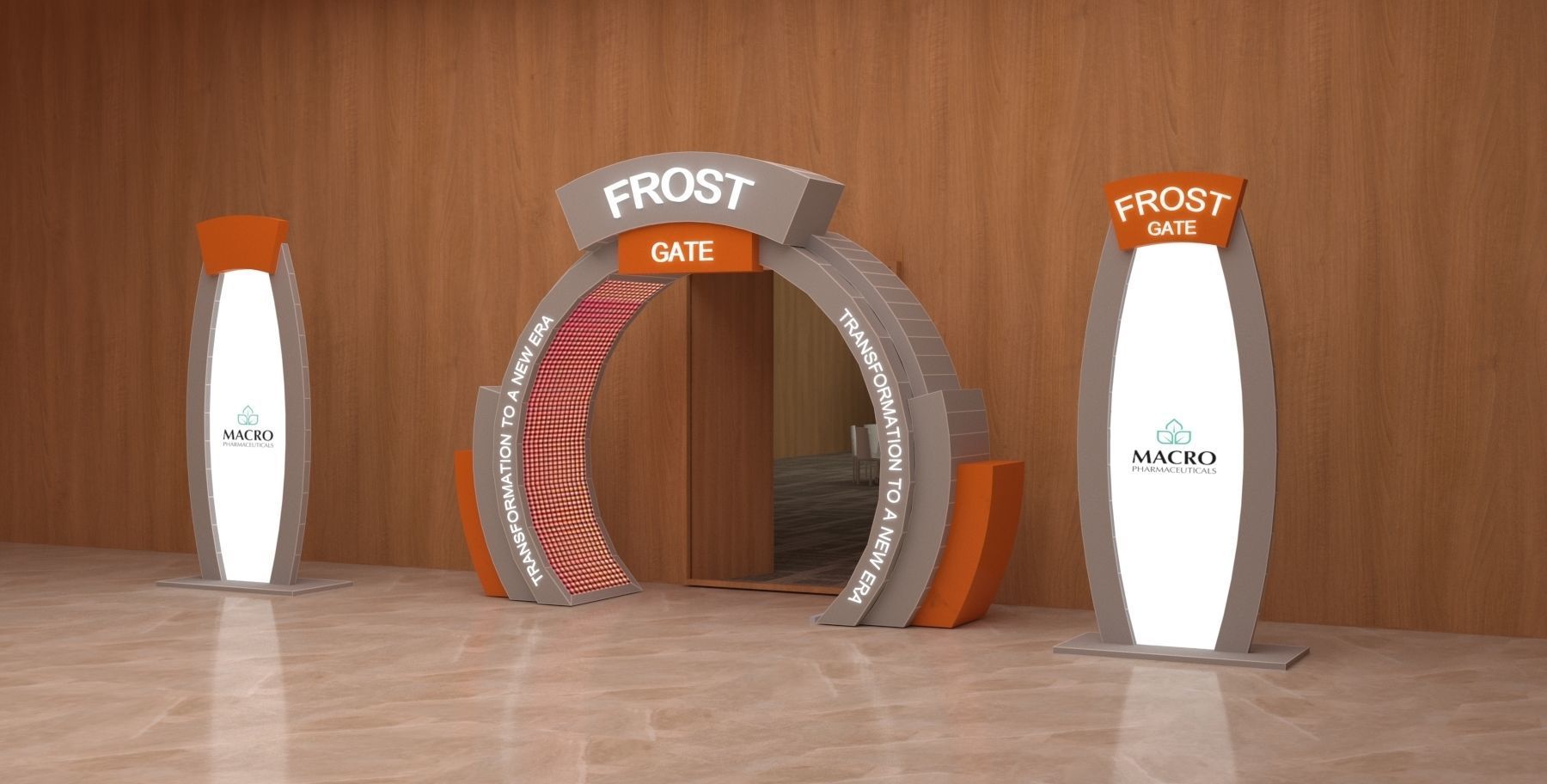 launch event 3D model | CGTrader