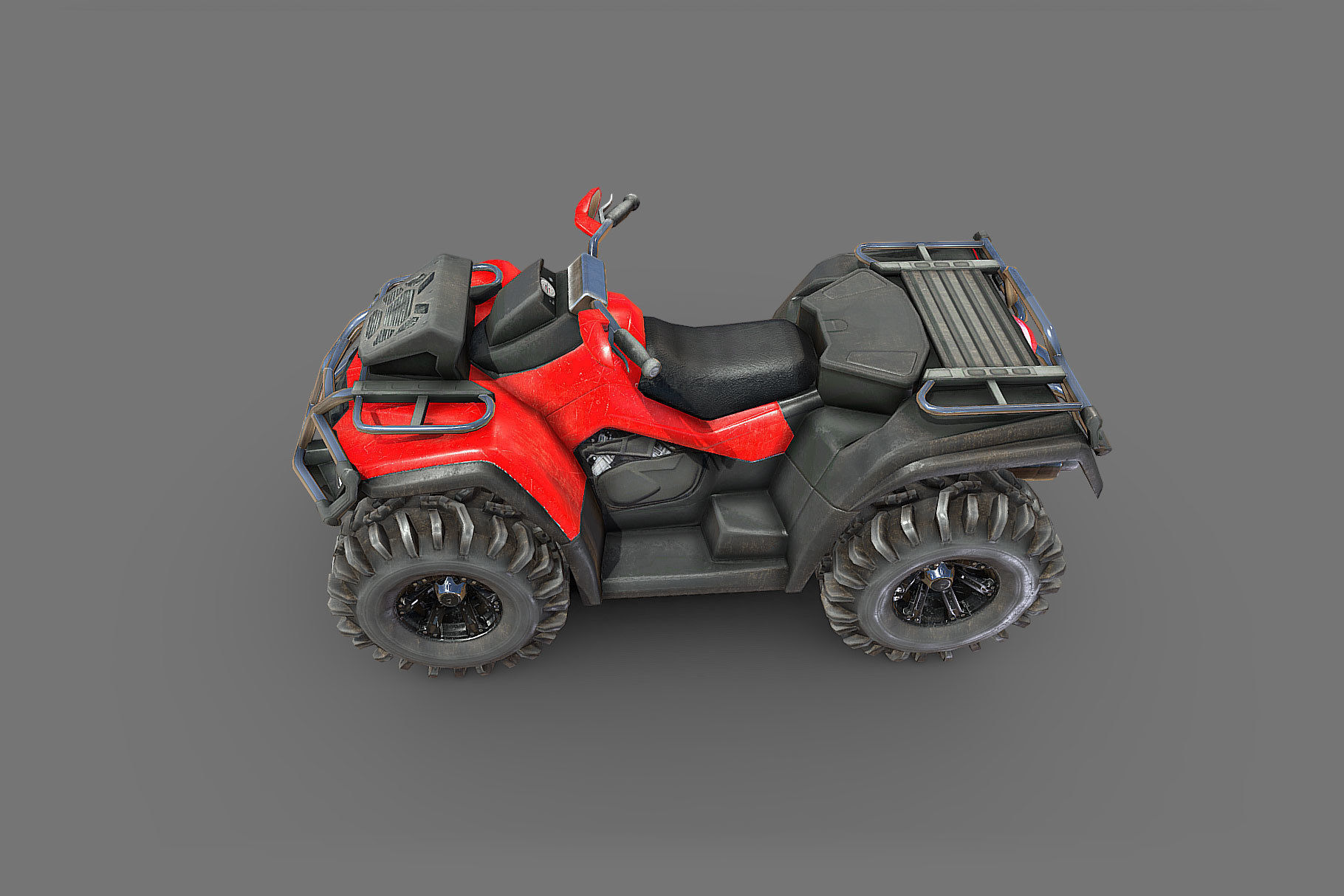 3D model ATV Offroad Bike VR / AR / low-poly | CGTrader
