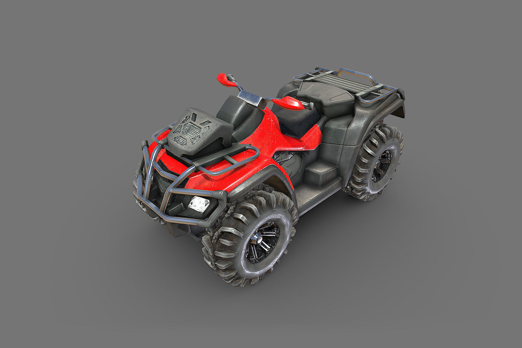 3D model ATV Offroad Bike VR / AR / low-poly | CGTrader