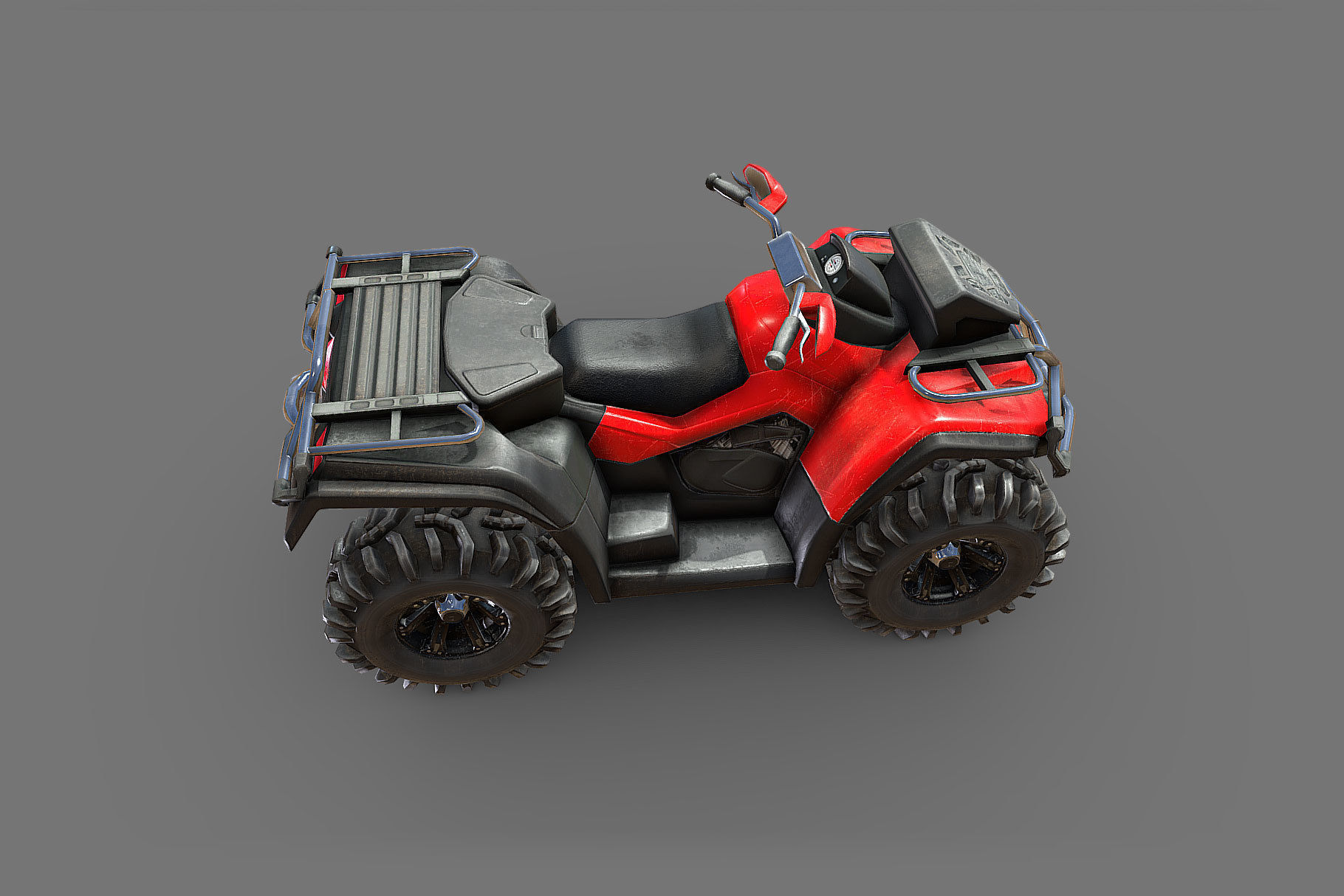 3D model ATV Offroad Bike VR / AR / low-poly | CGTrader