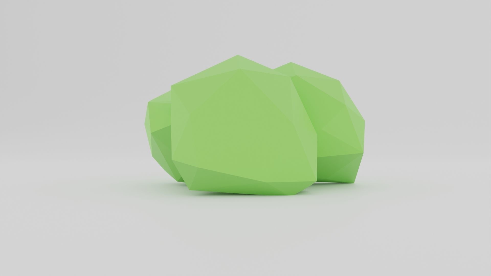 3D model LowPolyBush VR / AR / low-poly | CGTrader