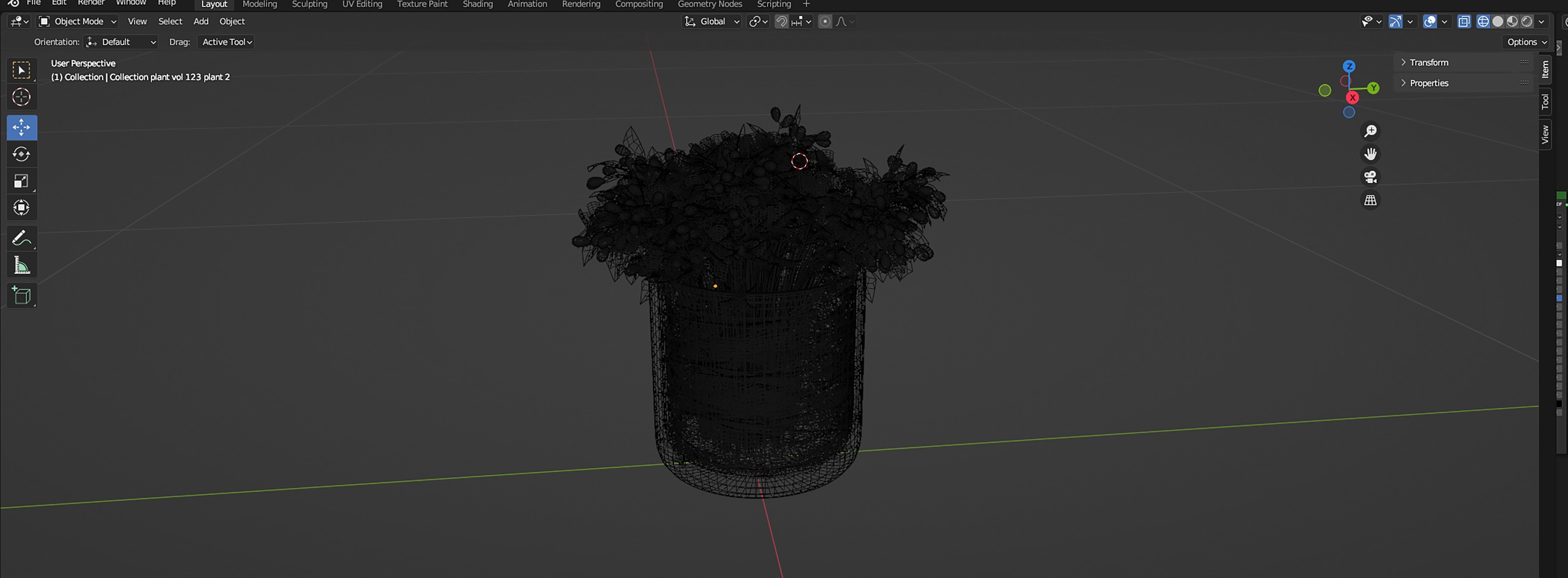 Collection plant vol 123 - blender model 3D model | CGTrader