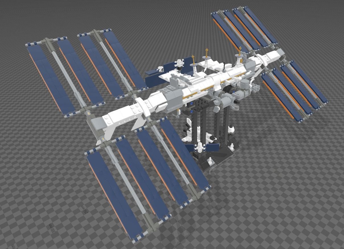 LEGO NASA - ESA INTERNATIONAL SPACE STATION 21321 3D model 3D printable ...