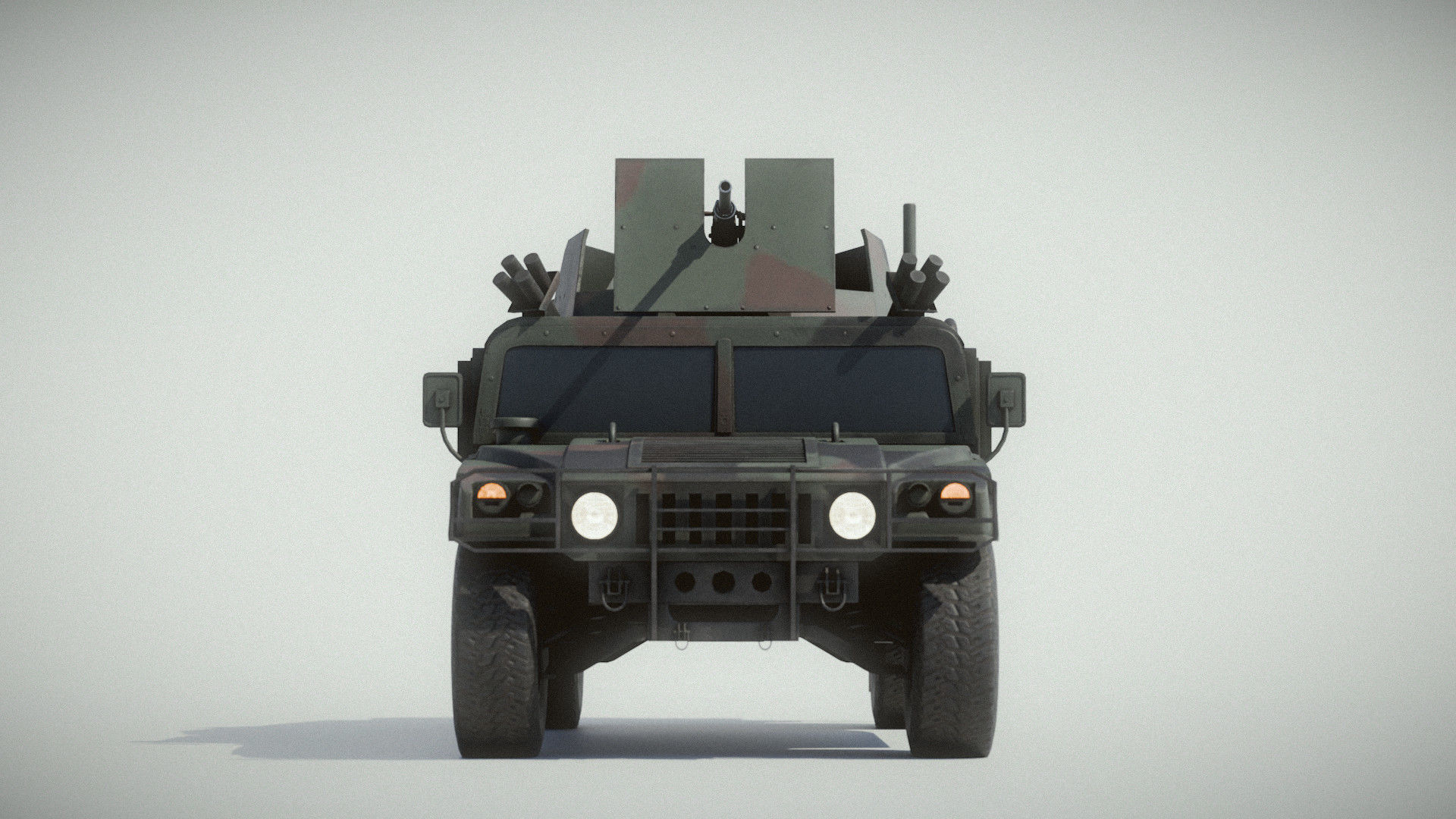 3D model M1114 HMMWV UAH Up-Armoured Humvee VR / AR / low-poly | CGTrader
